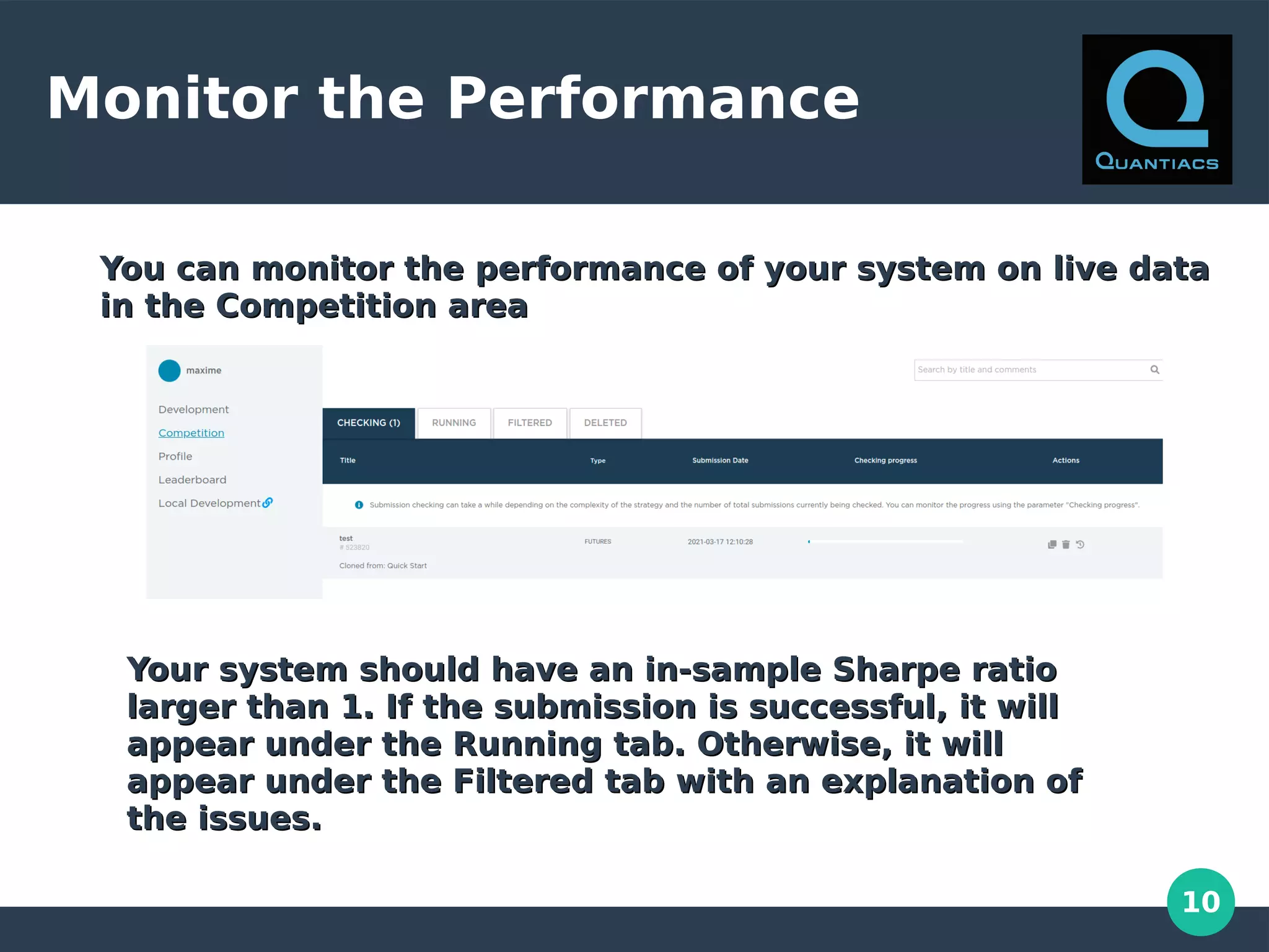 Get Started with Quantiacs | PDF