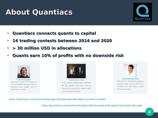 Get Started with Quantiacs | PDF