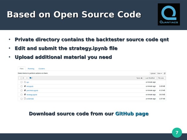 Get Started with Quantiacs | PDF