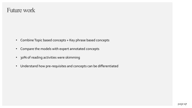 Student Modeling with Automatic Knowledge Component Extraction for Adaptive Textbooks | PPTX ...