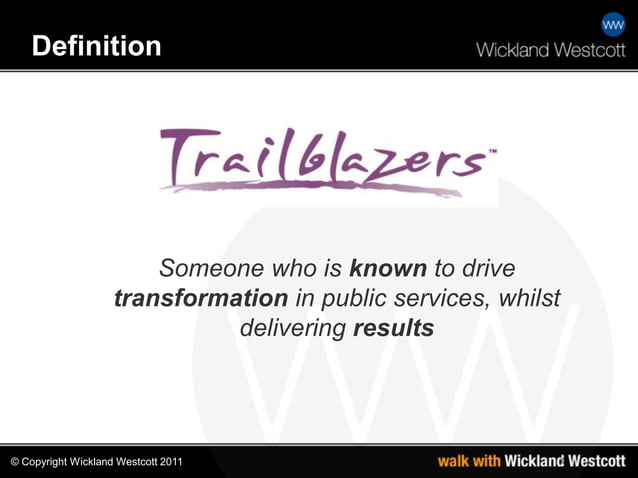 Trailblazer Inspiring Innovation | PPTX