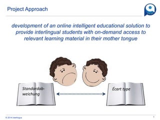 Interlingua: Linking Textbooks Across Different Languages | PPT