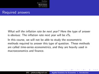 Applied Statistics - Introduction | PDF