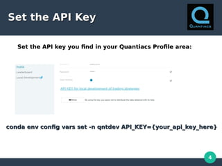 Using Quantiacs on Your Machine | PPT