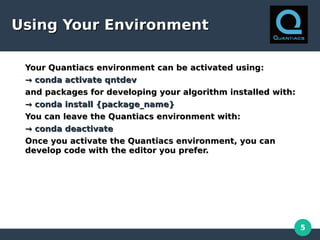 Using Quantiacs on Your Machine | PPT