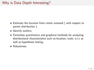 Generalized Notions of Data Depth | PDF | Databases | Computer Software and Applications