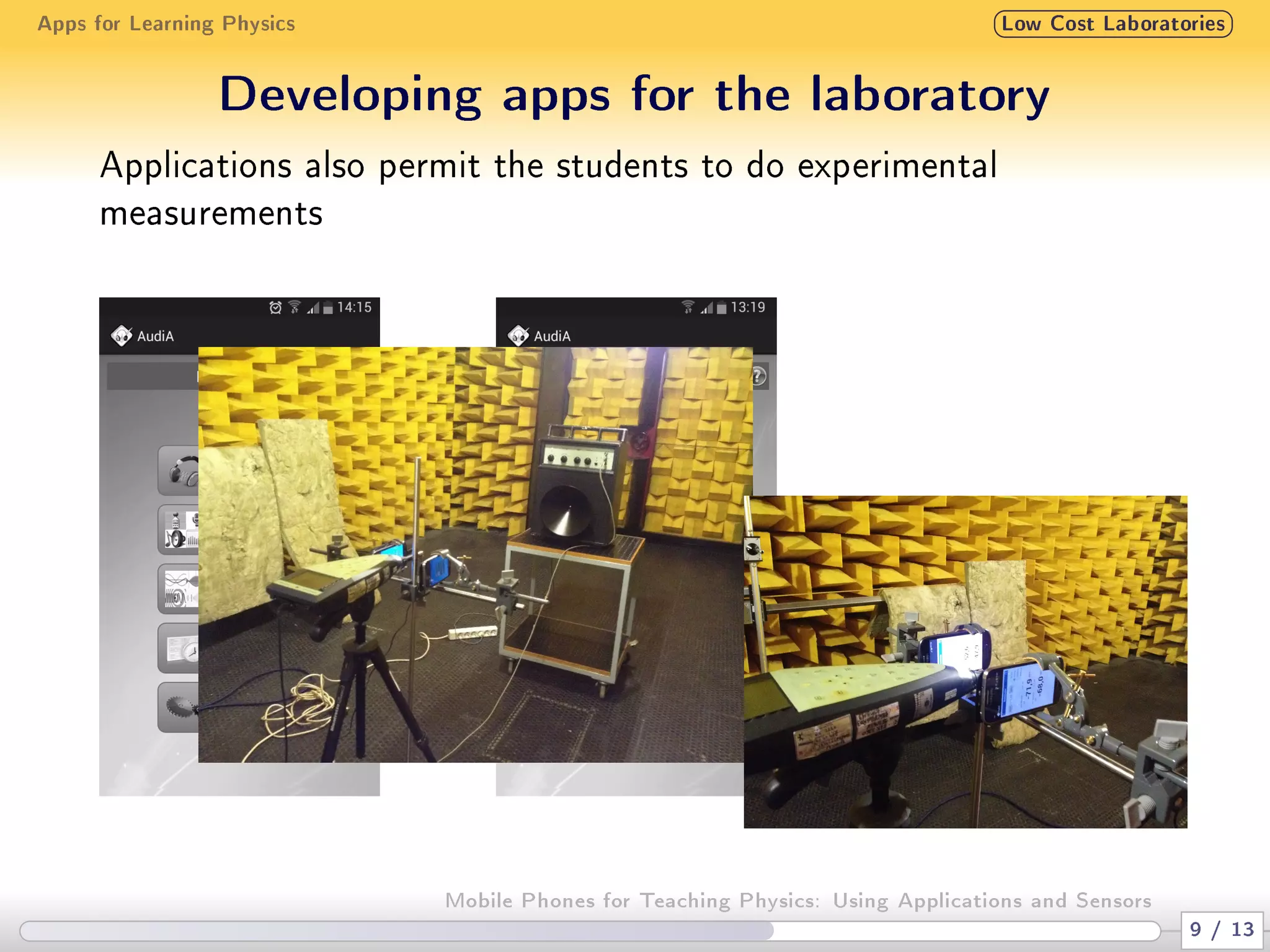 Mobile Phones for Teaching Physics: Using Applications and Sensors | PDF