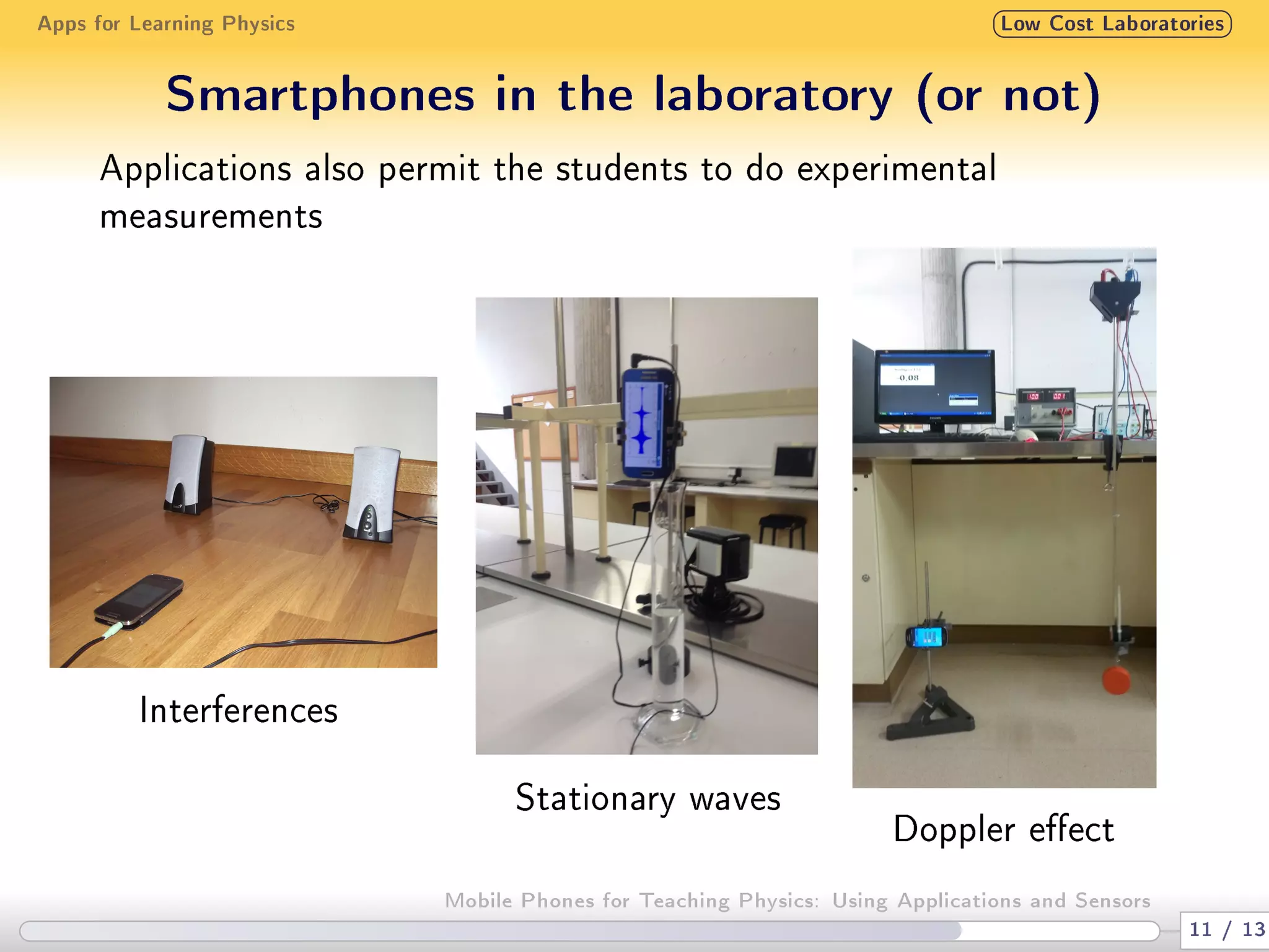 Mobile Phones for Teaching Physics: Using Applications and Sensors | PDF
