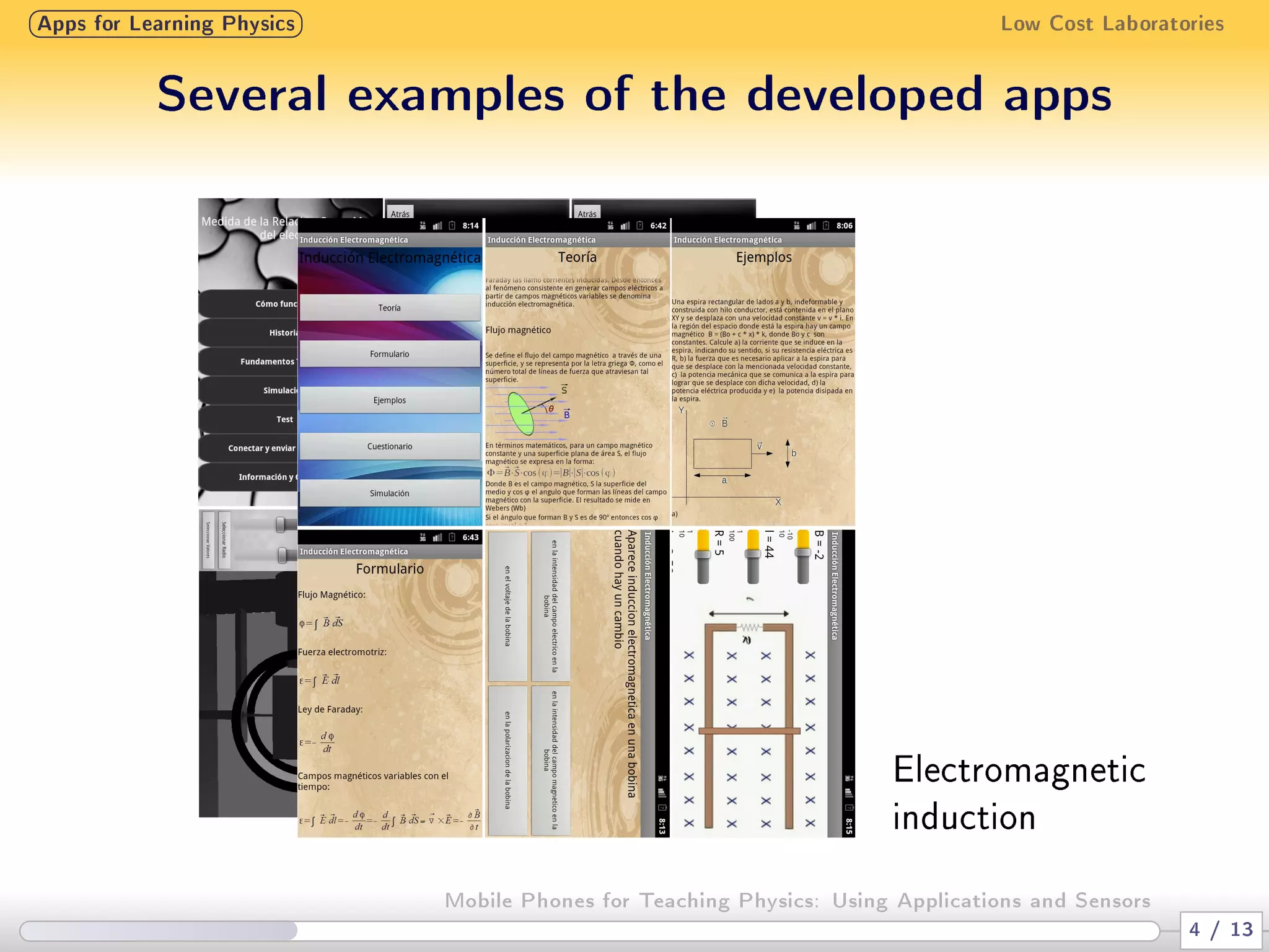 Mobile Phones for Teaching Physics: Using Applications and Sensors | PDF