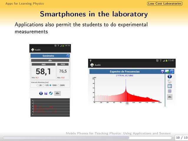 Mobile Phones for Teaching Physics: Using Applications and Sensors | PDF