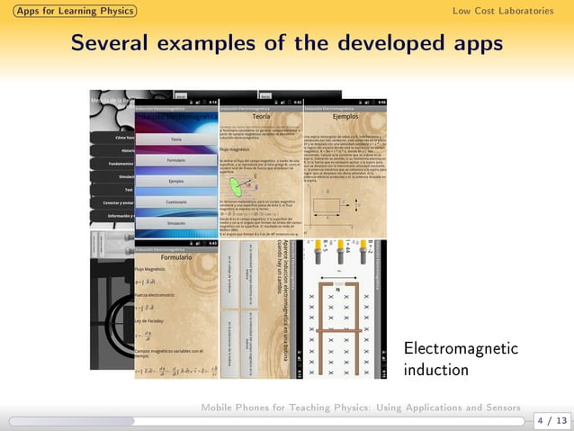 Mobile Phones for Teaching Physics: Using Applications and Sensors | PDF