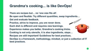 Grandma's recipe for DevOps adoption | PPT