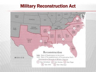 African-American History ~ Reconstruction Slides | PPT