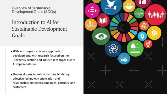 AI for Sustainable Development Goals (SDGs) | PPTX