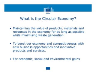 Circular Economy implementation in the EU | PDF
