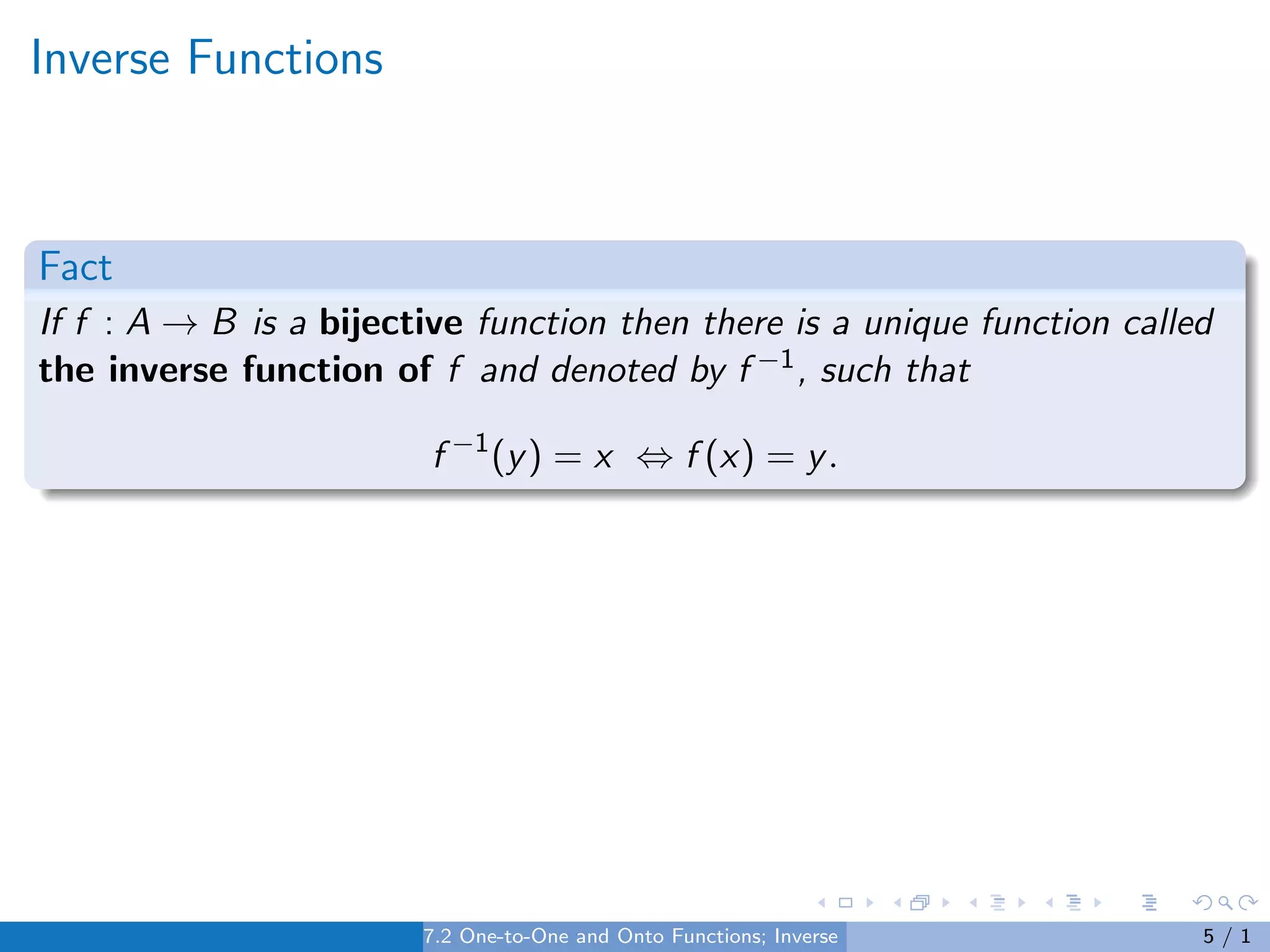 Inverse function | PDF