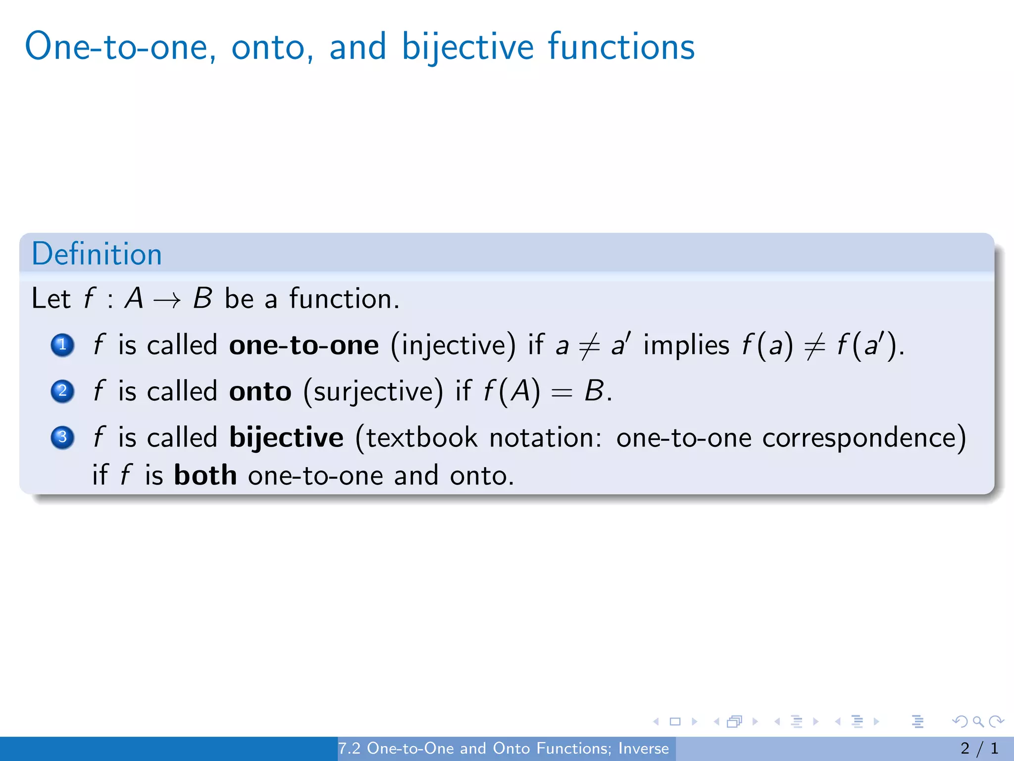 Inverse function | PDF