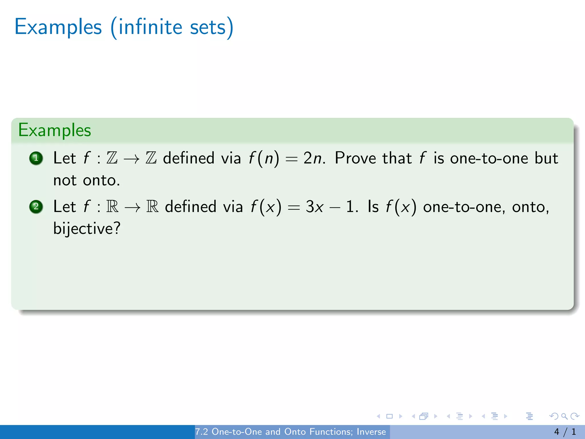 Inverse function | PDF