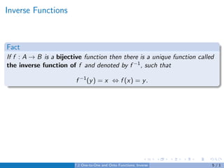 Inverse function | PDF