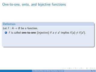 Inverse function | PDF