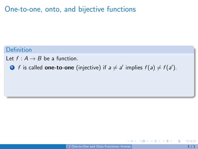 Inverse function | PPT