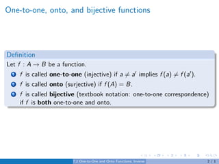 Inverse function | PDF