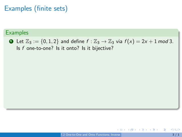 Inverse function | PPT