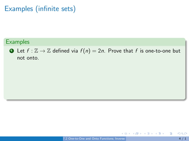 Inverse function | PPT