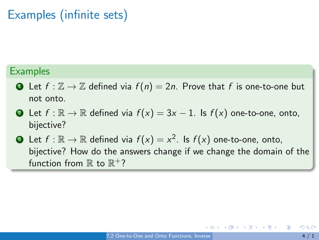 Inverse function | PPT