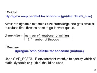 Programming using Open Mp | PPT