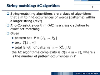 Aho-Corasick algorithm parallelization | PDF | Programming Languages | Computing