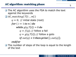 Aho-Corasick algorithm parallelization | PDF | Programming Languages | Computing