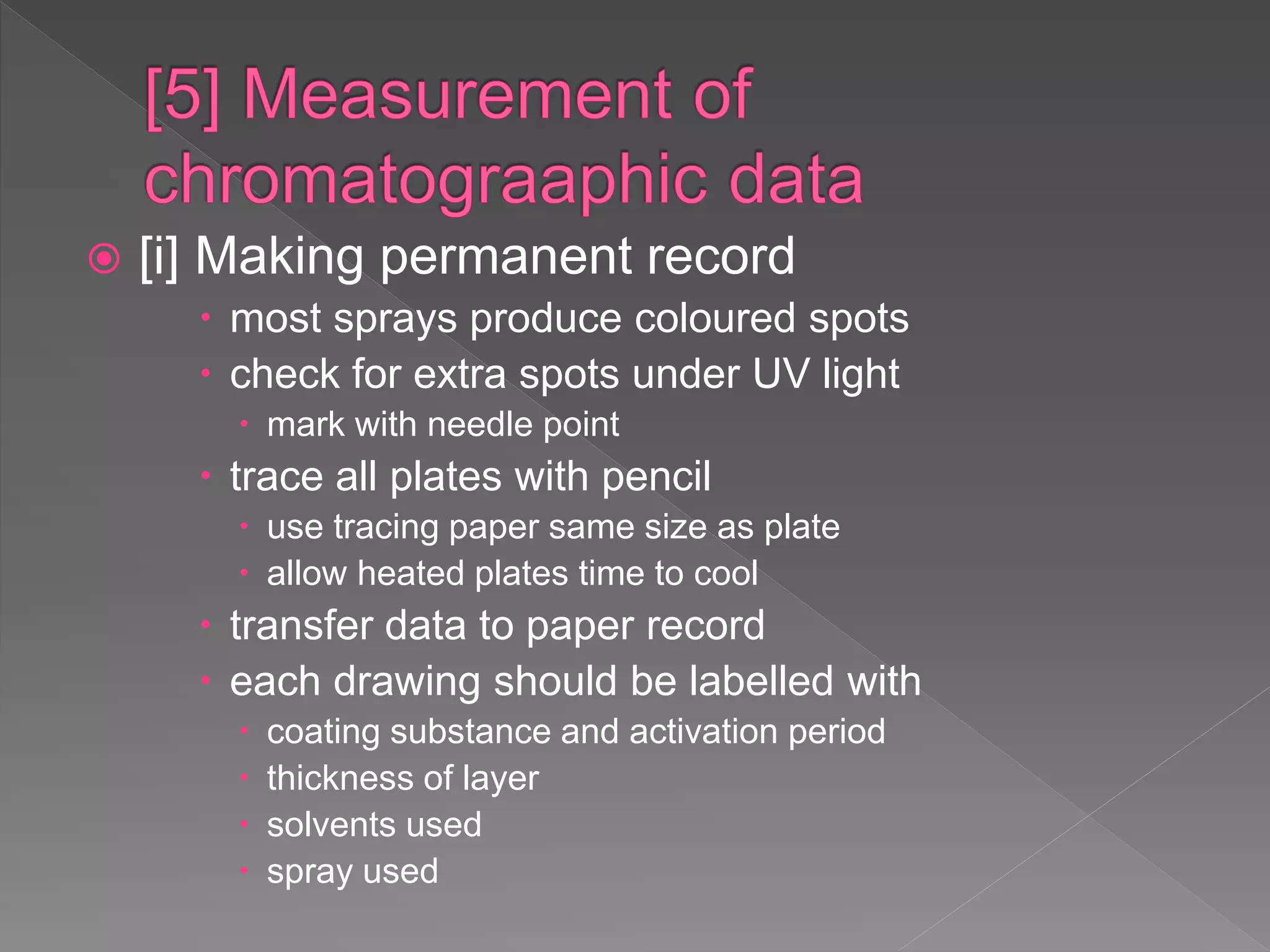 TLC and Paper chromatography procedure | PPT