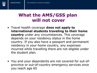 AMS/GSS Plan Details | PPT