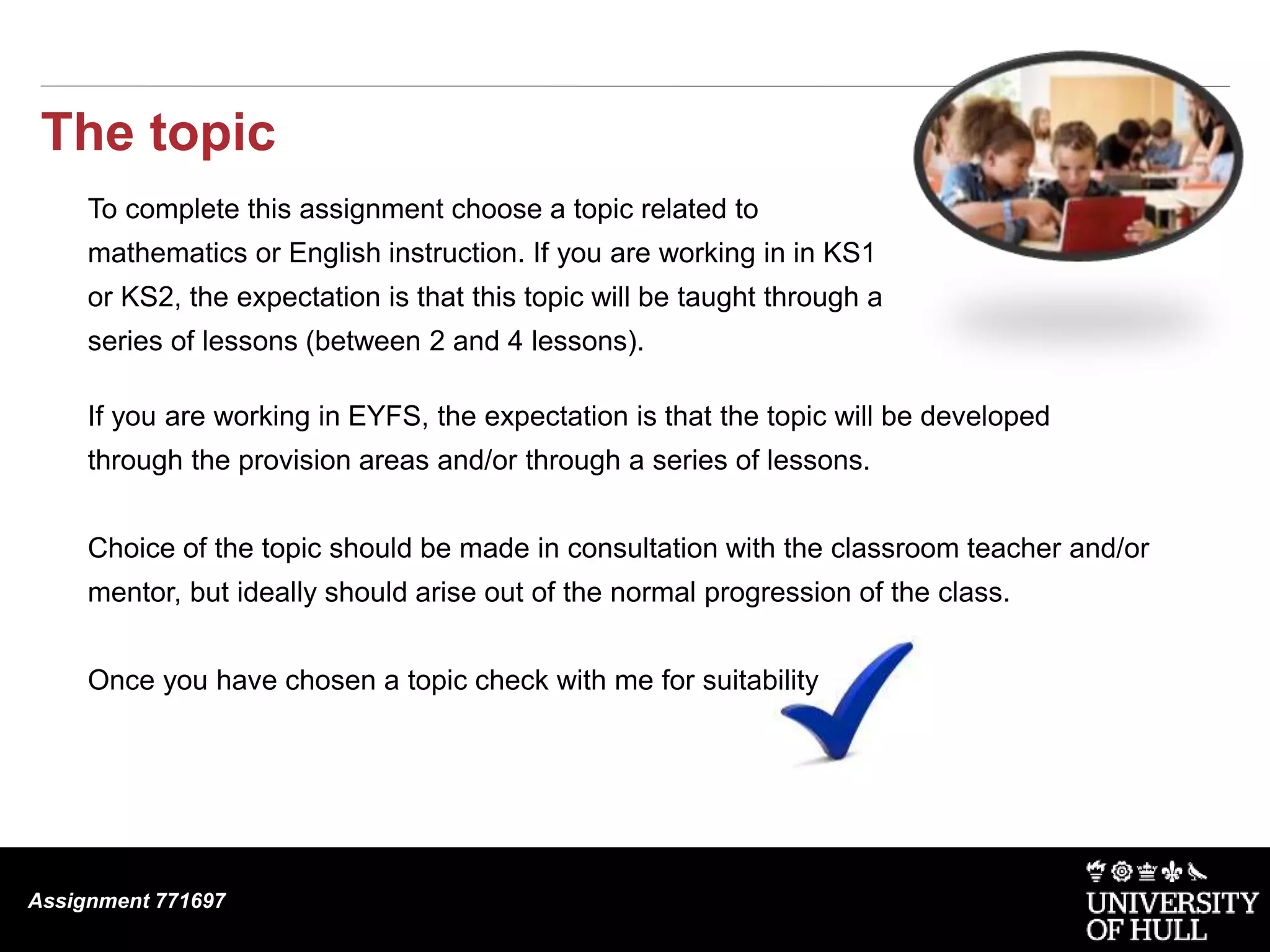 Assignment #1 (Primary) | PPTX