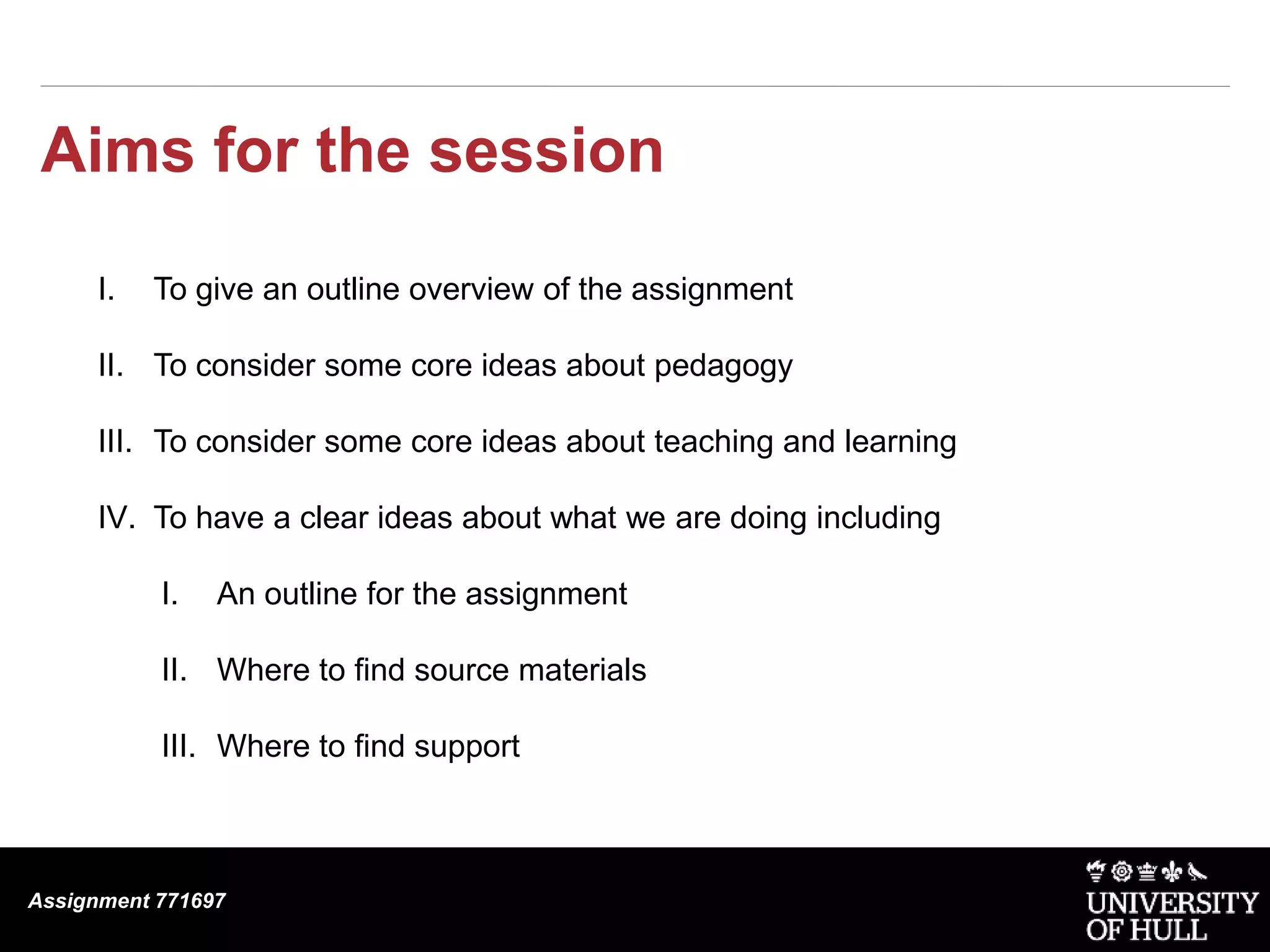 Assignment #1 (Primary) | PPTX