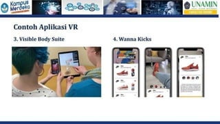 AR [Augmented Reality) adalah yangmenggabungkan bench | PPT