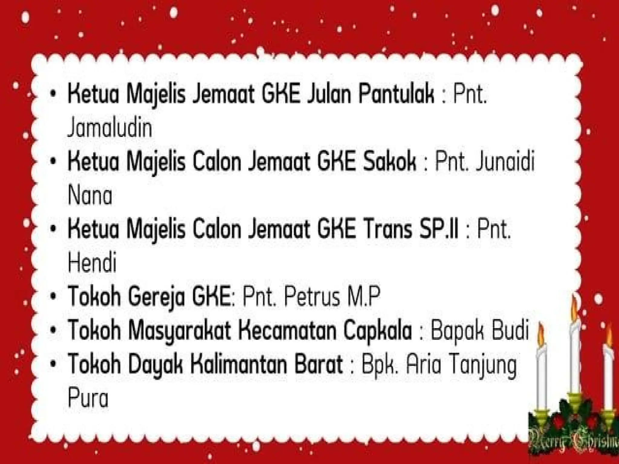 IBADAH PERAYAAN NAATAL KRISTEN 2025 TERBARU | PPTX