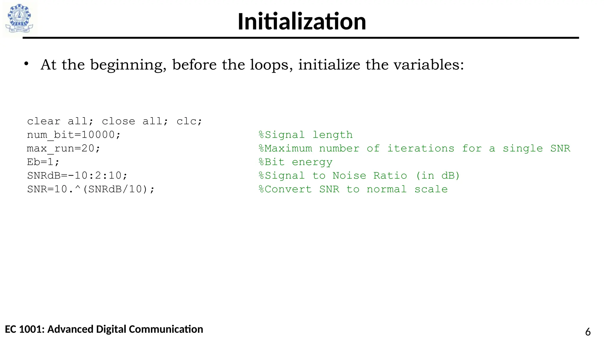 Slides_BER_bpsk with matlab code and explaination.pptx