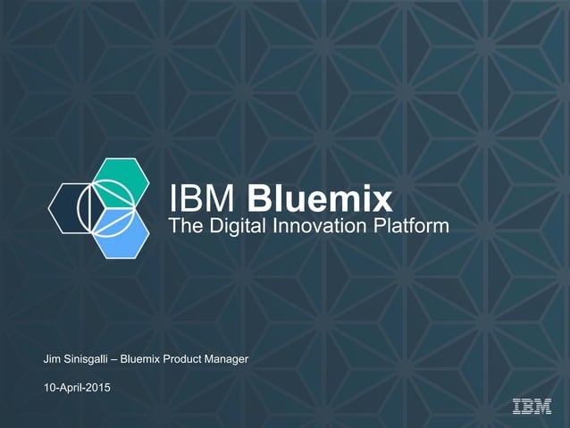 Bluemix Overview | PPT