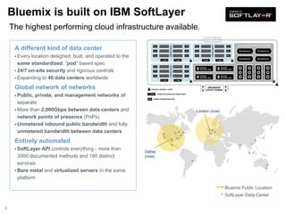 Bluemix Overview | PPTX | Cloud Computing | Internet