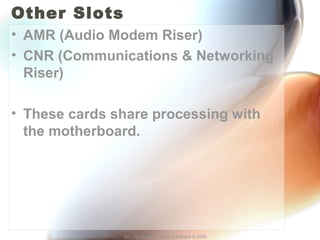 Computer Architecture - Hardware - Lesson 4 - Motherboard - Eric ...