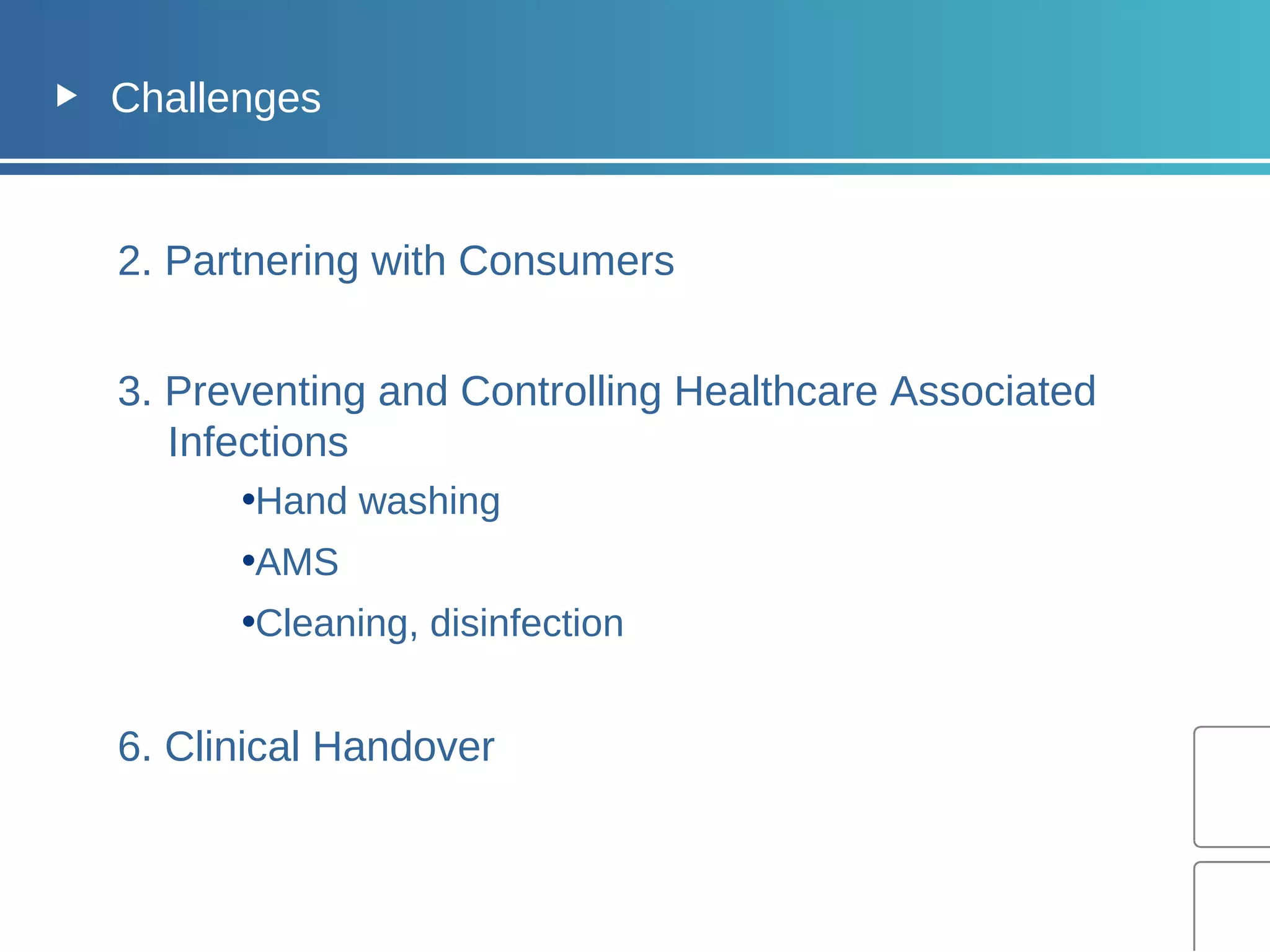 Deb Picone: Implications of The New National Healthcare Standards for ...