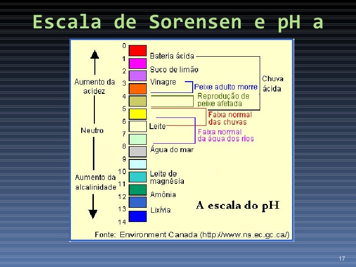 Slides ácidos e bases