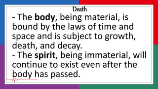 INTRODUCTION TO THE PHILOSOPHY OF THE HUMAN PERSON - DEATH.pptx