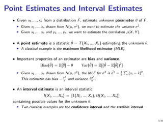 Confidence Intervals––Exact Intervals, Jackknife, and Bootstrap | PDF