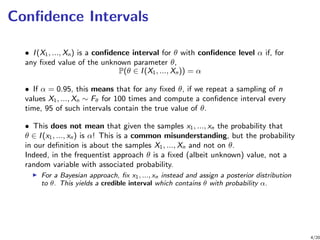 Confidence Intervals––Exact Intervals, Jackknife, and Bootstrap | PDF