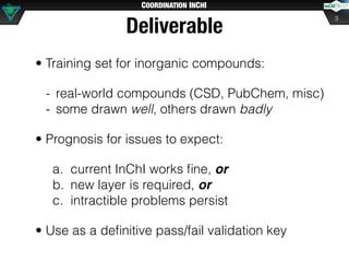 Coordination InChI (2019) | PPT