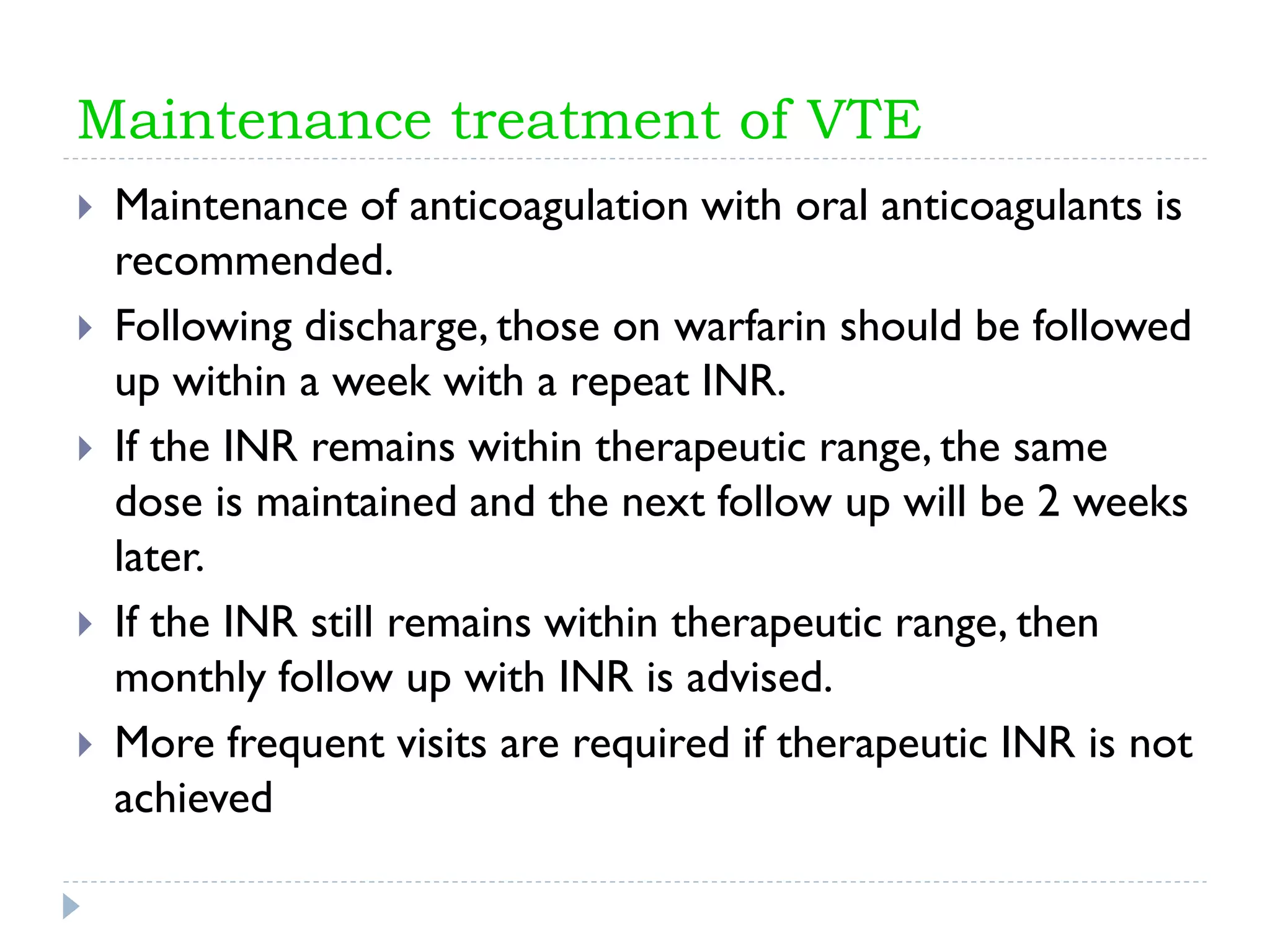 CPG: Prevention and Treatment of Venous Thromboembolism (VTE) | PDF