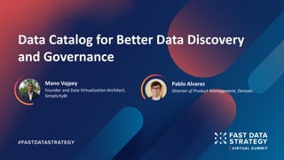 Data Catalog for Better Data Discovery and Governance | PDF